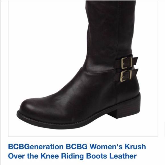 Shoes | Bcbg Krush Over Knee Riding Boots | Poshmark